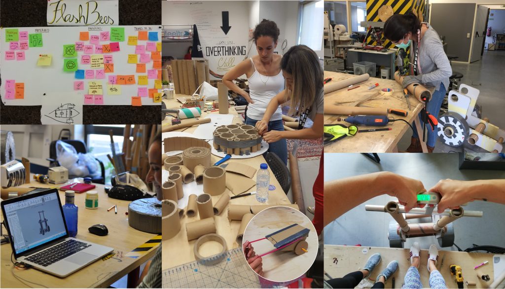 Design Thinking – Paper Bike Challenge – ME310 Sugar Network – Oh la Lara